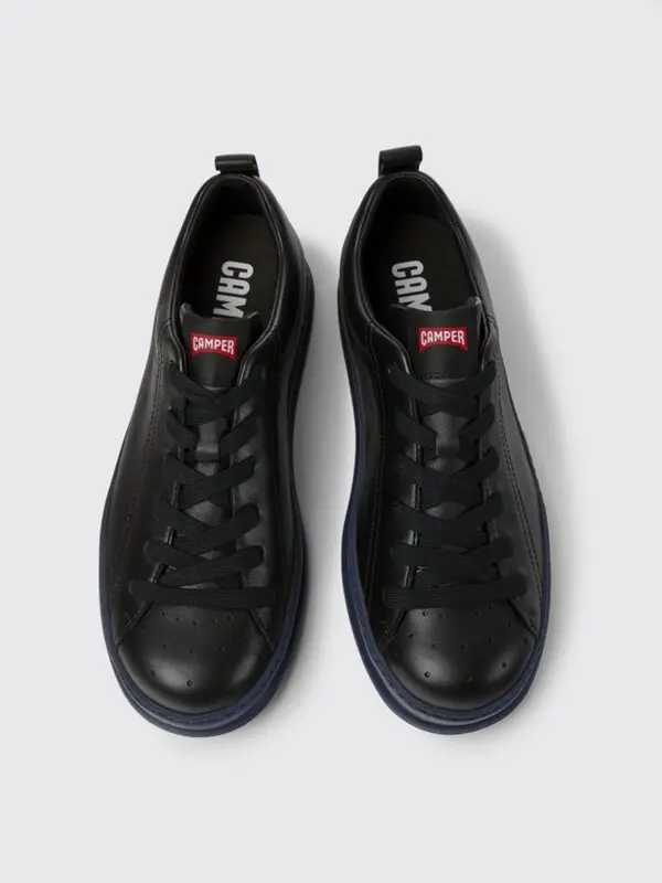 Camper Runner Leather Sneakers - Black