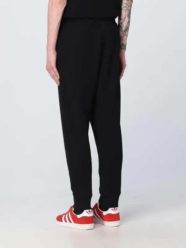 Dsquared2 Stretch Cotton Jogger Pants - Black