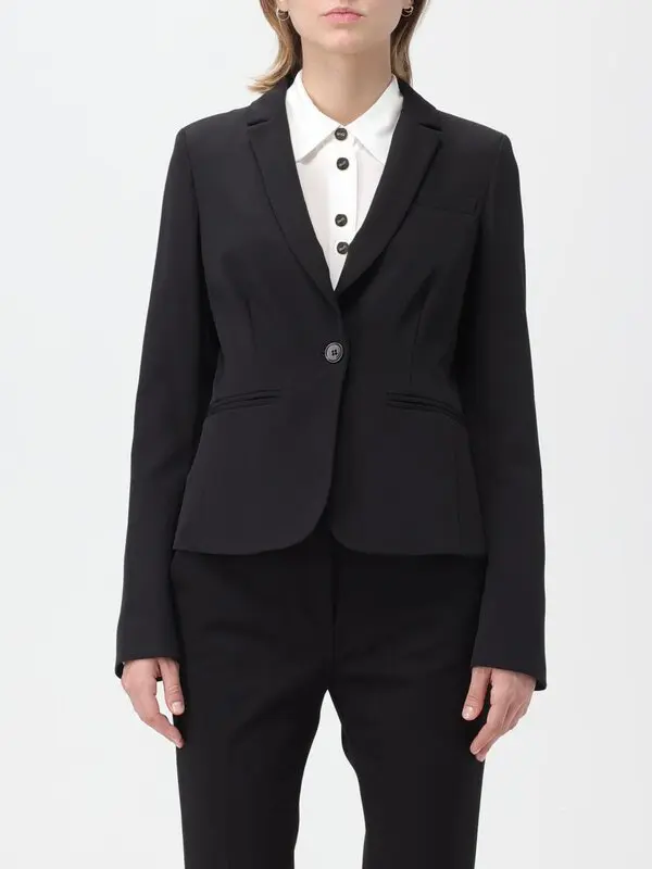 Liu Jo Single Breasted Notched Lapel Jacket