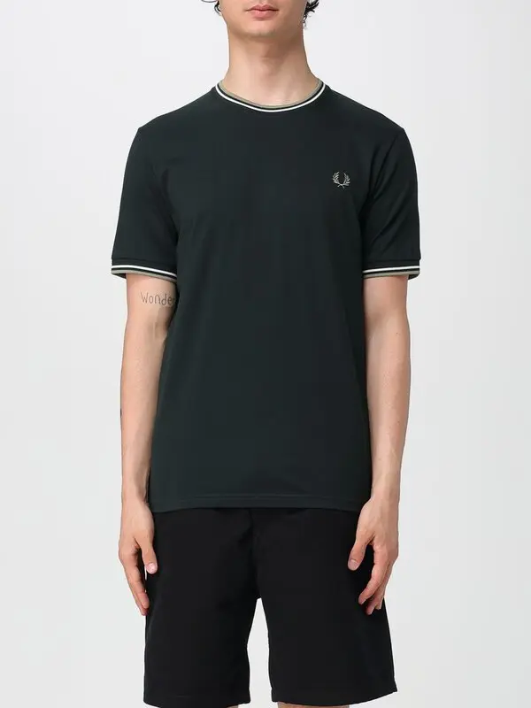 Fred Perry T-shirt - Moss Green