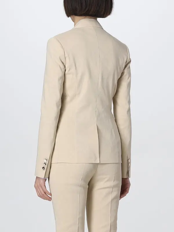 Pinko Single-breasted Jacket - Beige