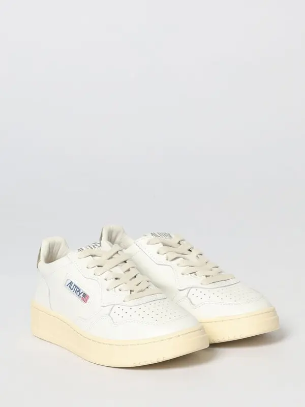AUTRY Medalist Leather Sneakers - Gold