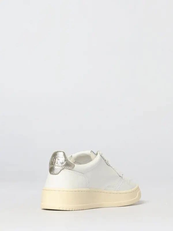 AUTRY Medalist Leather Sneakers - Gold