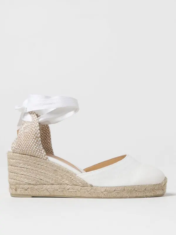 CastaÑer Espadrille - White