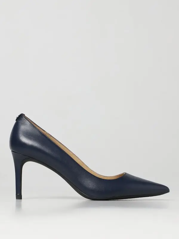 Michael Kors Alina Leather Pumps - Blue