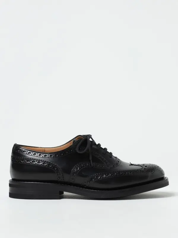 Church's Burwood Oxford Brogue Shoes - Black