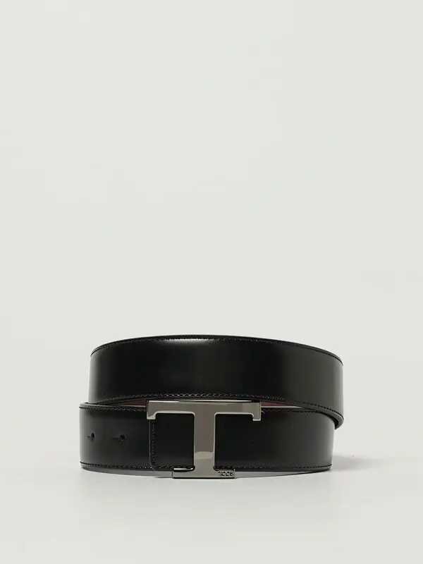 TOD'S Leather Belt - Black 1