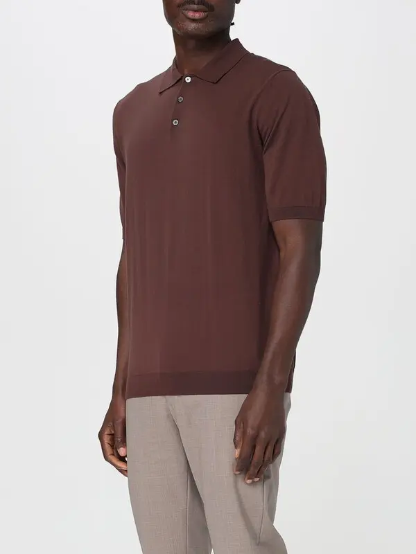 BALLANTYNE Polo Shirt - Brown