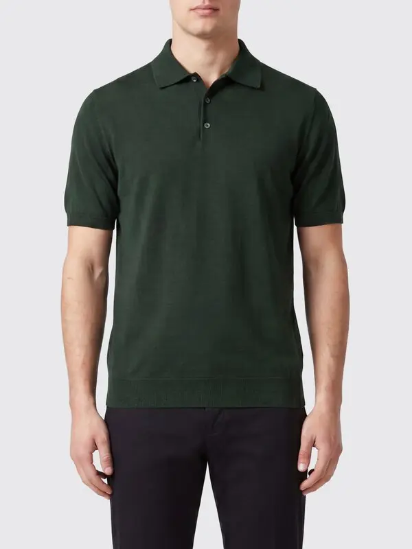 BALLANTYNE Polo Shirt - Natural