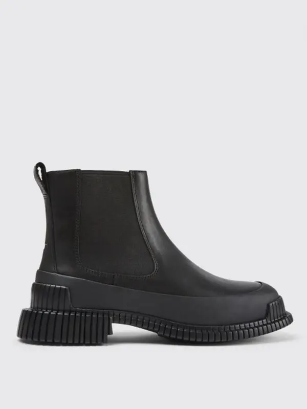 Camper Pix Ankle Boots In Calfskin