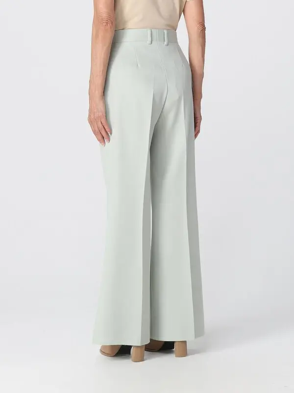 LANVIN Tailored Wide Leg Trousers - Sage