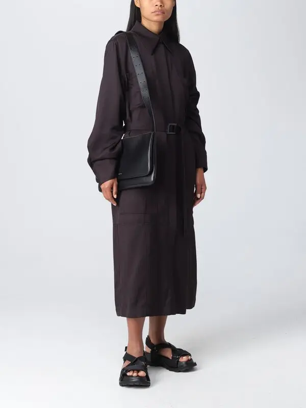 JIL SANDER Midi Shirt Dress