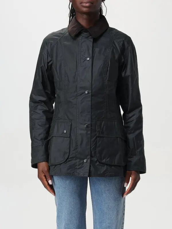 Barbour Waxed Cotton Jacket - Olive