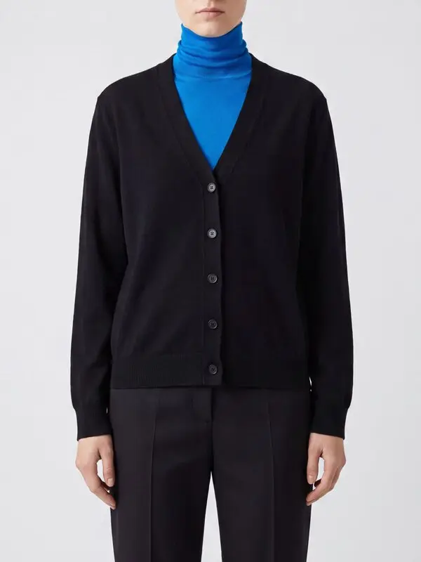 JIL SANDER Cardigan - Black