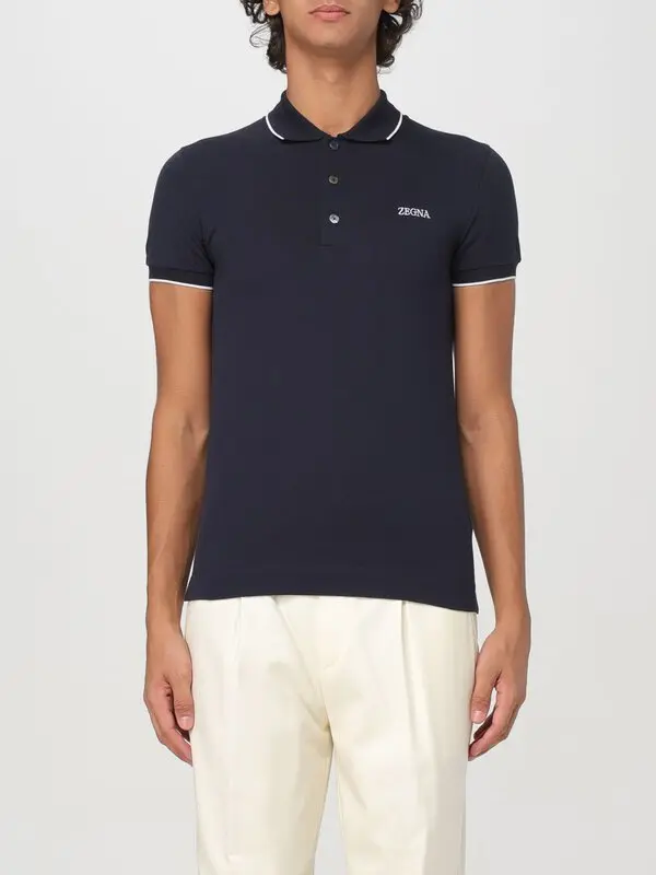 Zegna Polo Shirt - Black 1