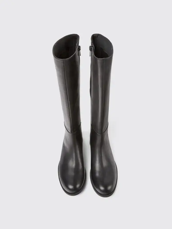 Camper Knee-high Boots - Black