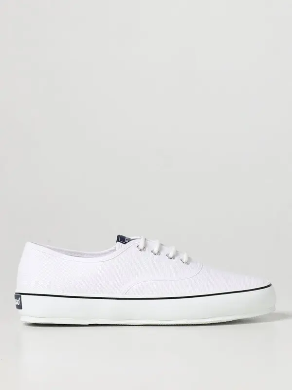 SEBAGO Lace-up Canvas Sneakers - White