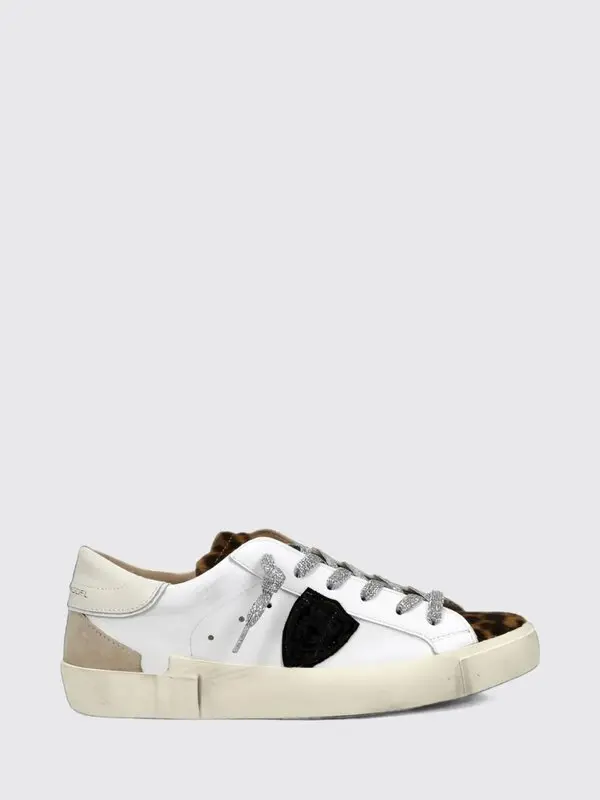 Philippe Model Prsx Bicolour Calfskin Trainers - Multicolor
