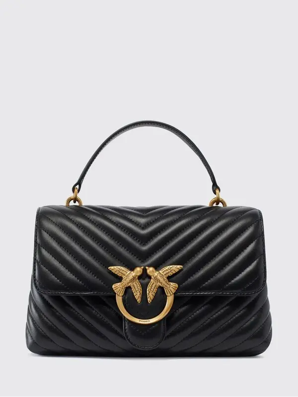 Pinko Quilted Handbag - Black