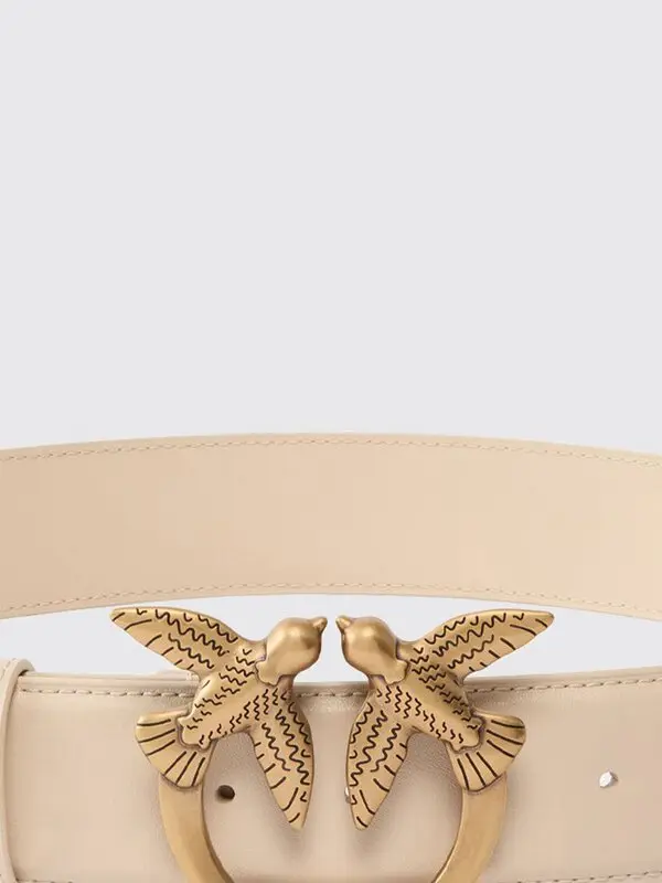 Pinko Belt With Buckle - Beige