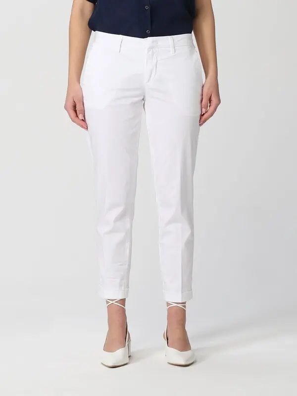 FAY Trousers - White
