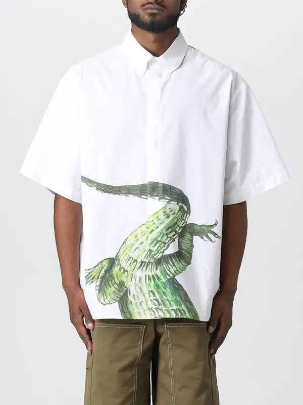 MSGM Shirt In Cotton - White 1