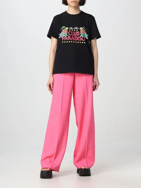 MSGM Club Paradiso Cotton T-shirt