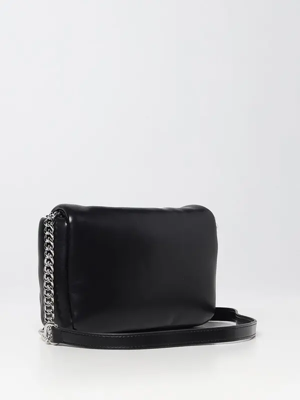 MSGM Nappa Leather Shoulder Bag - Black