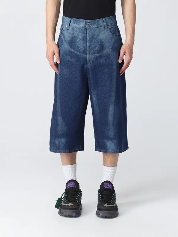 Off-White Body Scan Cropped Jeans