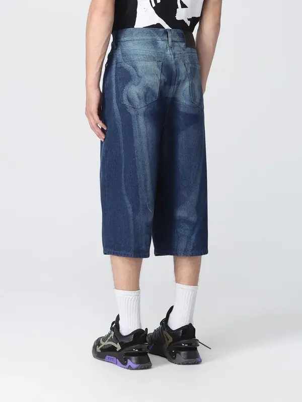 Off-White Body Scan Cropped Jeans