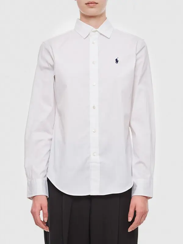 Polo Ralph Lauren Button-up Shirt With Classic Collar - White
