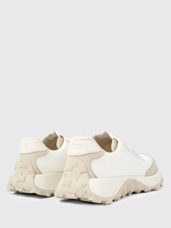Camper Drift Trail Sneakers In Recycled Fabric And Recycled Leather - White