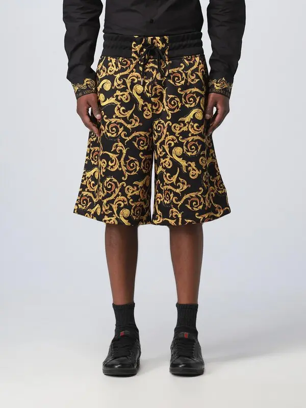 Versace Printed Shorts - Black