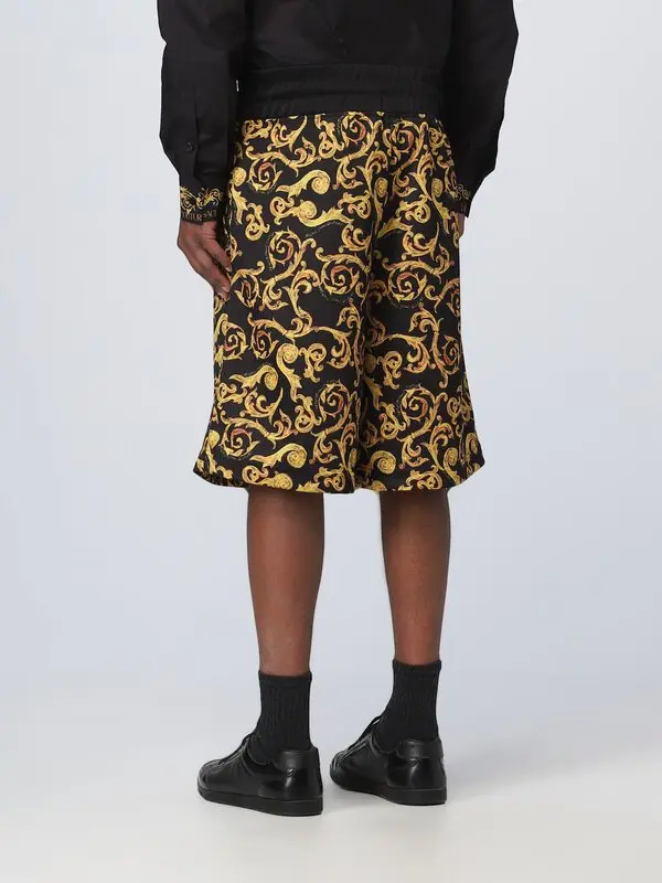 Versace Printed Shorts - Black