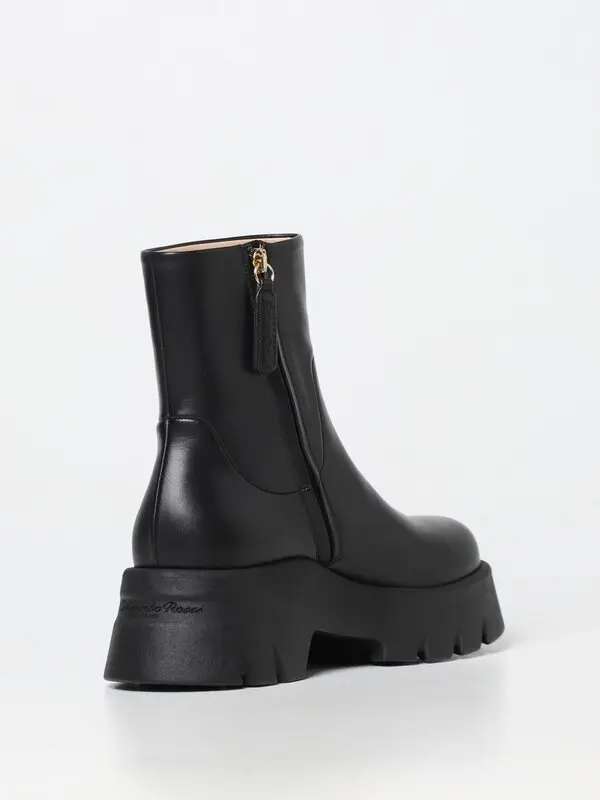 GIANVITO ROSSI Flat Ankle Boots