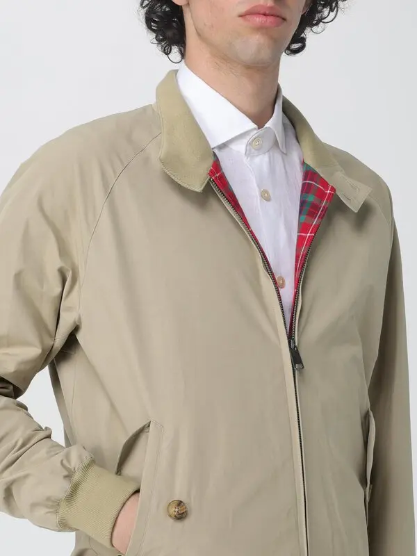 BARACUTA Harrington Jacket - Beige