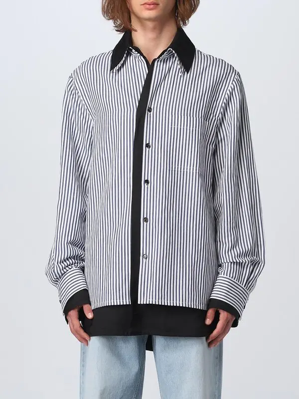Bottega Veneta Shirt In Cotton And Linen