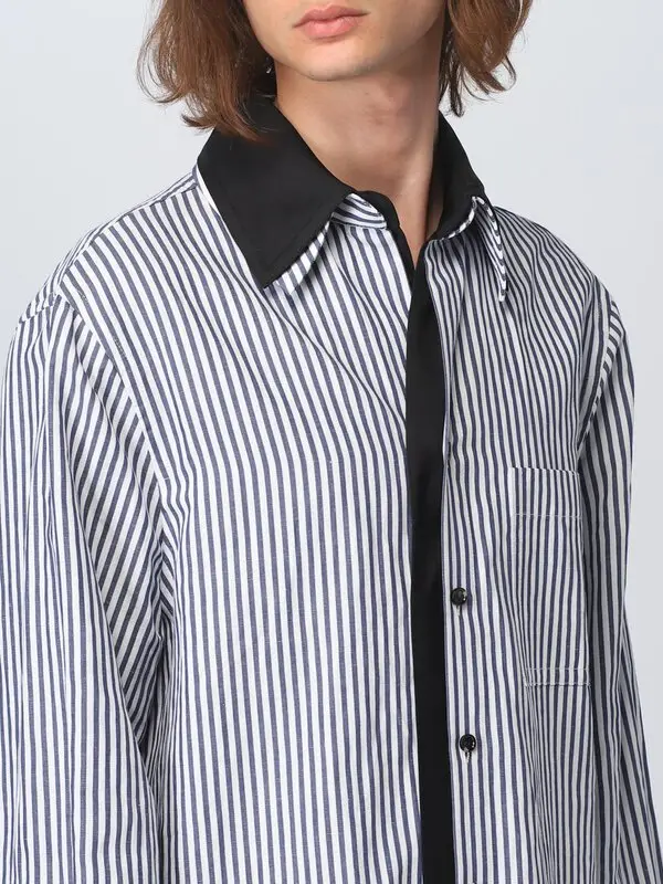 Bottega Veneta Shirt In Cotton And Linen