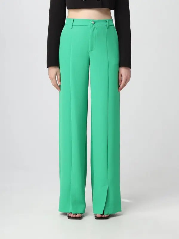 CHIARA FERRAGNI Wide Leg Trousers - Green