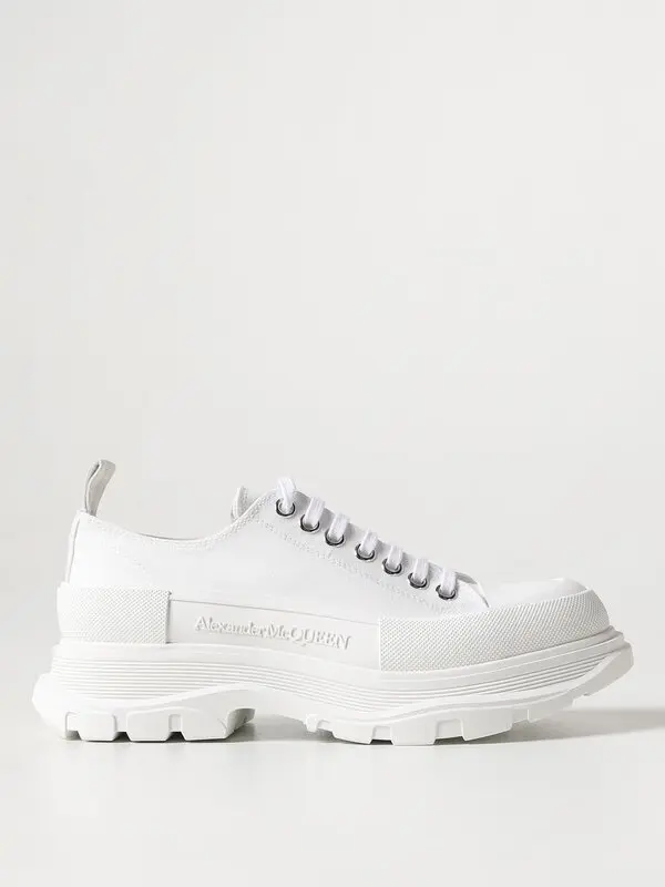 Alexander McQueen Canvas Sneakers - White