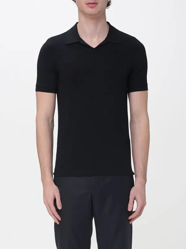Giorgio Armani Polo Shirt - Black