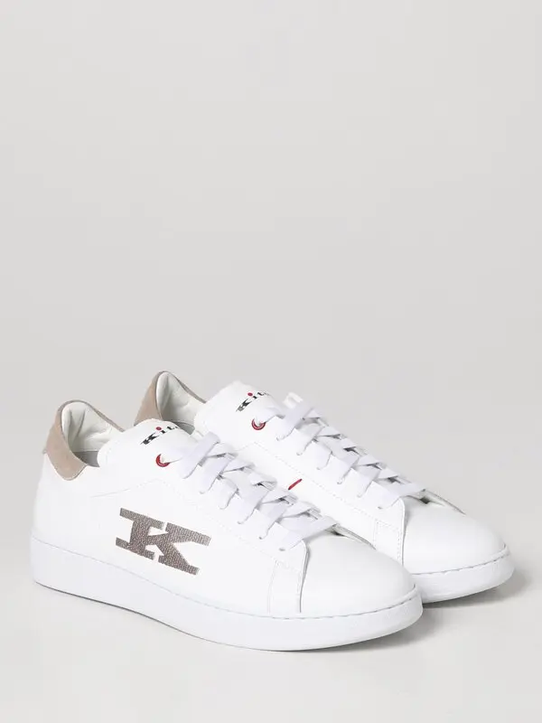 Kiton Leather Lace-up Sneakers