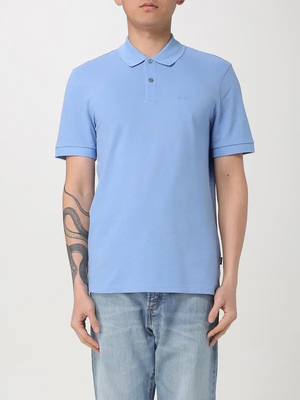 BOSS Polo Shirt - Sky Blue