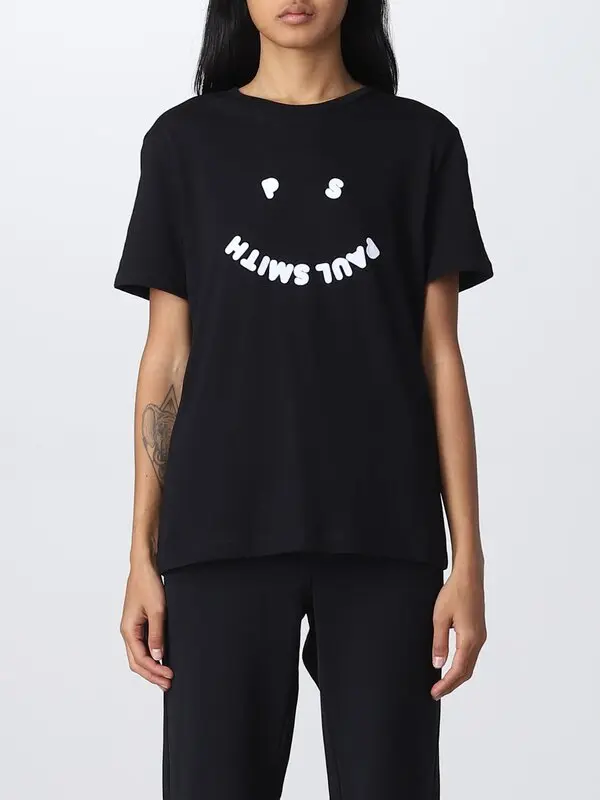 Paul Smith Graphic T-shirt - Black