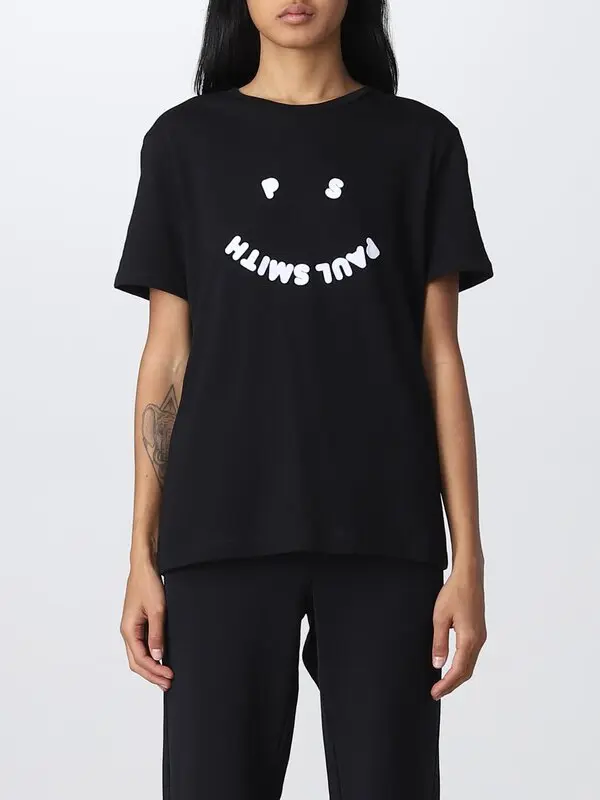 Paul Smith Graphic T-shirt - Black
