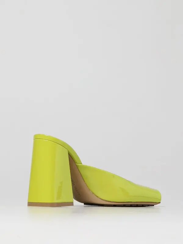 Bottega Veneta Leather Pumps - Lime