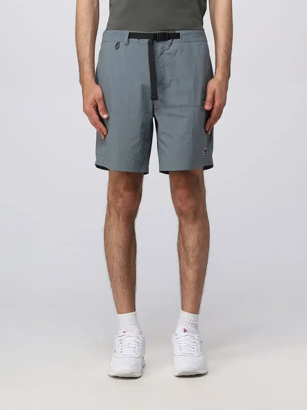 K-WAY Belted Shorts - Grey