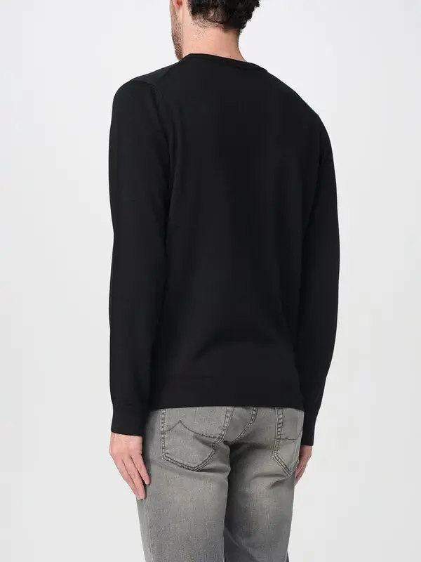 Lacoste Crew Neck Sweater - Black