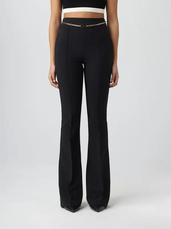 Elisabetta Franchi Trousers In Synthetic Fabric