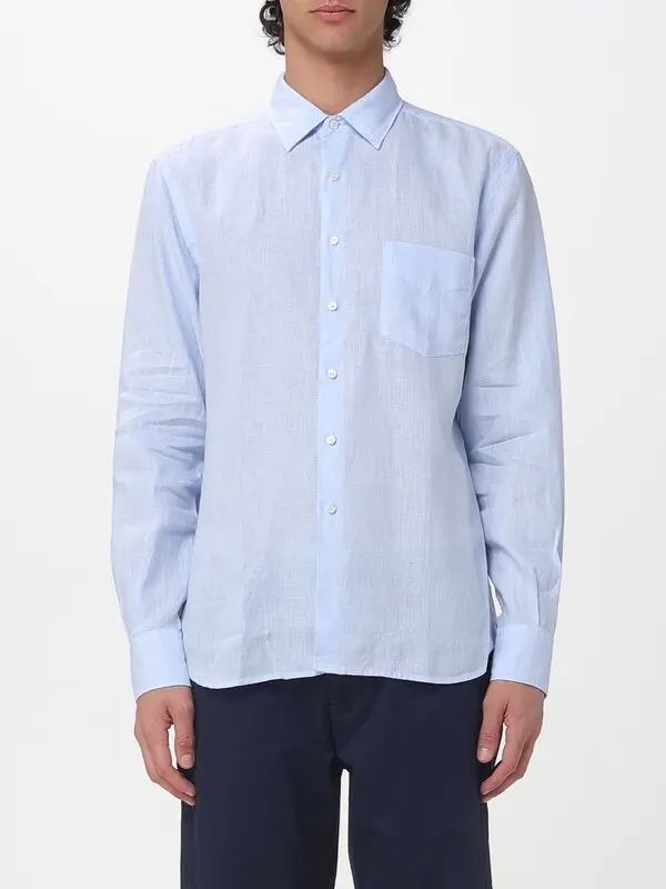 Aspesi Linen Shirt - Gnawed Blue